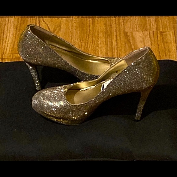 Fioni Shoe | Shoes | Fioni Night High Heel Glitter Pumps | Poshmark
